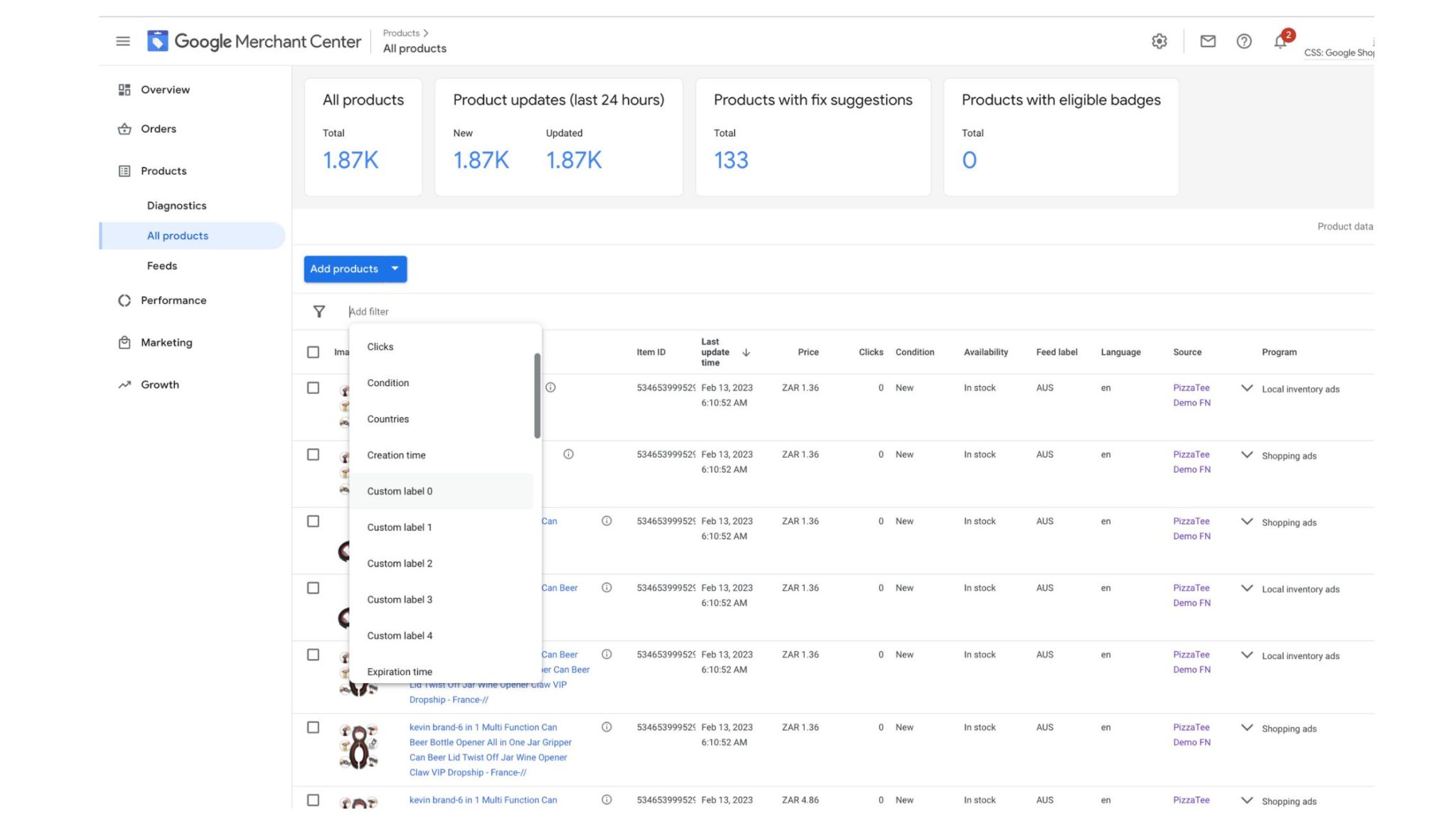 Custom Labels: Refine your bidding on Google Shopping - ShoppingFeeder ...